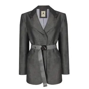 MIRIMALIST Janset Linen Blazer