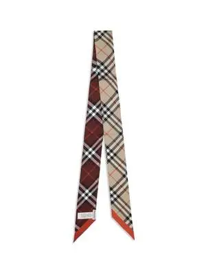 Burberry Check Silk Scarf