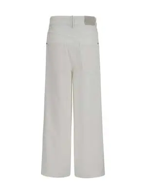 Brunello Cucinelli High-rise Palazzo Jeans