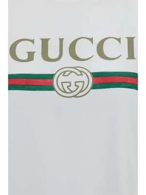 Gucci S/s Regular T-shirt Cotton-sil