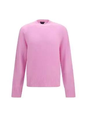 TOM FORD Crew Neck Cashmere Sweater - Pink