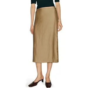 REFORMATION Helen Low Waist Midi Skirt