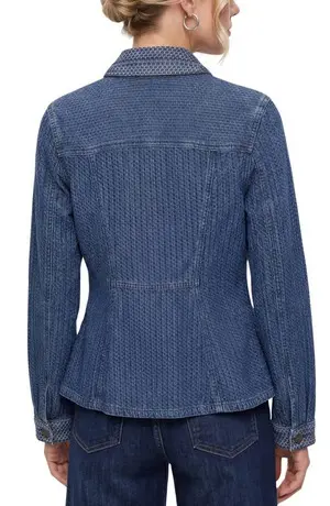 LIVERPOOL Fit & Flare Denim Trucker Jacket