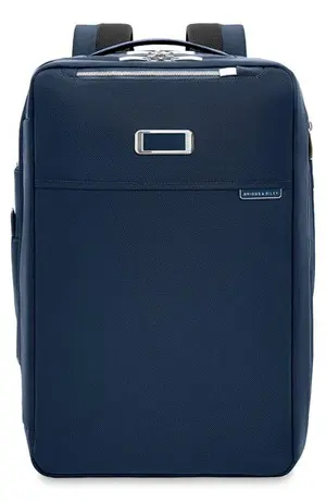 Briggs & Riley Baseline Medium Convertible Backpack Navy