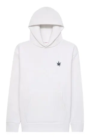 Boast Fleece Hoodie - White