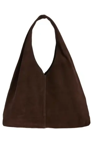 Mango Joel Suede Shoulder Bag