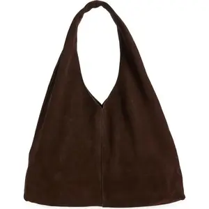 MANGO Joel Suede Shoulder Bag