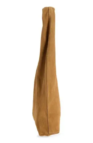 Mango Joel Suede Shoulder Bag - Medium Brown