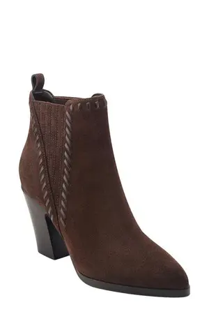 Marc Fisher Alvira Bootie - Dark Brown