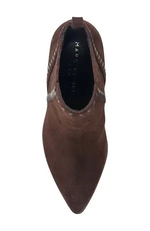 Marc Fisher Alvira Bootie - Dark Brown