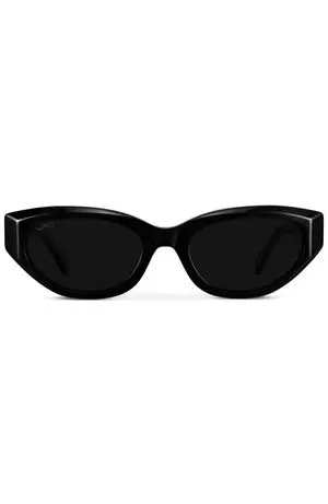 WMP EYEWEAR Loretta53mm Modern Cat-eye Sunglasses - Black