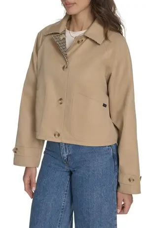 LEVI'S Reversible Crop Trench Jacket