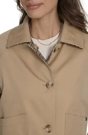 LEVI'S Reversible Crop Trench Jacket