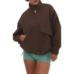 FIND ME NOW Sable Zip Up Jacket