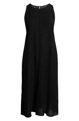 Eileen Fisher Texture Sleeveless Maxi Dress