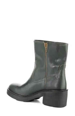 Fly London Nakky Block Heel Bootie