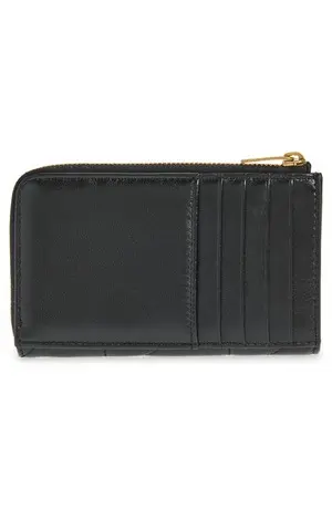 Saint Laurent Cassandre Leather Card Case