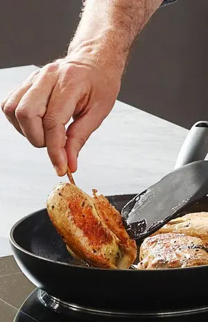 FISSLER Ceramic Frying Pan, 8