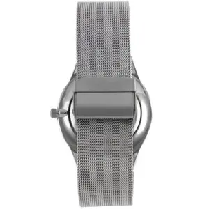 PEUGEOT Stainless Steel Mesh Bracelet Watch - Silver