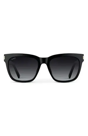 WMP EYEWEAR Dakota 53mm Cat-eye Sunglasses - Black