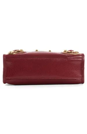 Balenciaga Mini Le City Uptown Leather Top Handle Bag