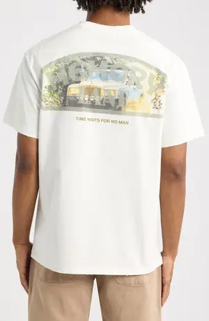 MEMORY LANE Explorer Oversize Cotton Graphic T-shirt