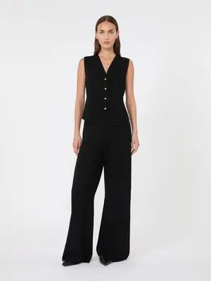 Max Mara Viscose Crepe Trousers