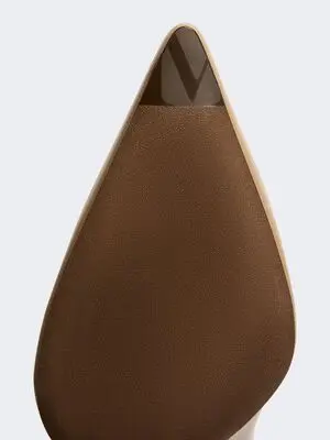 Max Mara Soft Nappa Leather Court Shoes