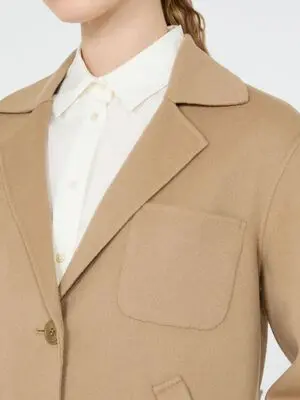 Max Mara Double Wool Cropped Jacket