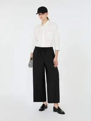 Max Mara Stretch Wool Joggers