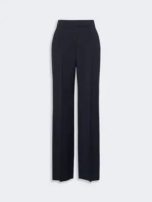 Max Mara Wool Trousers - Navy