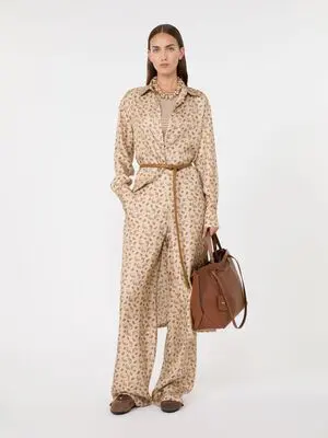 Max Mara Silk Shirt Dress