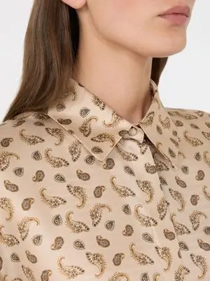 Max Mara Silk Shirt Dress
