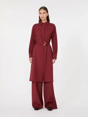 Max Mara Woollen Cloth Shirt Dress