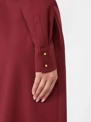 Max Mara Woollen Cloth Shirt Dress