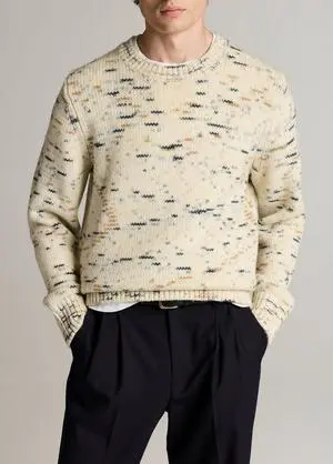 Vince Super Space-dye Merino Wool Sweater