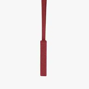 Cuyana Letter Keychain I - Ruby/nude