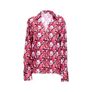 MIRIMALIST Origami Oversize Shirt - Red