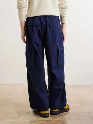 Polo Ralph Lauren Wide-leg Cotton-canvas Cargo Trousers