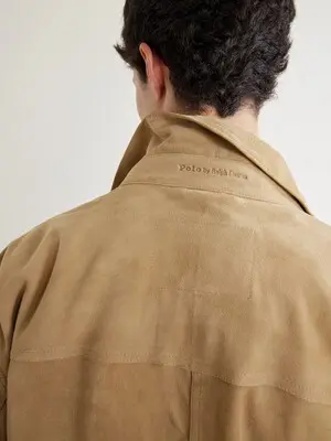 Polo Ralph Lauren Panelled Suede Jacket