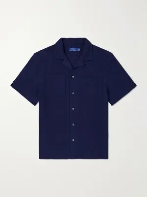 Polo Ralph Lauren Pointelle Cotton-knitted Polo Shirt