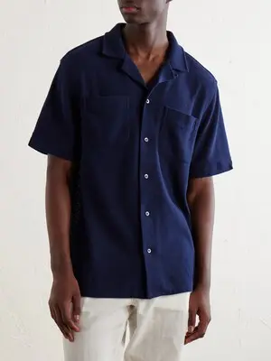 Polo Ralph Lauren Pointelle Cotton-knitted Polo Shirt