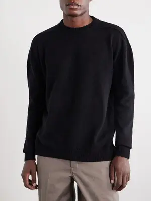 Rick Owens Cashmere-blend Knitted Sweater