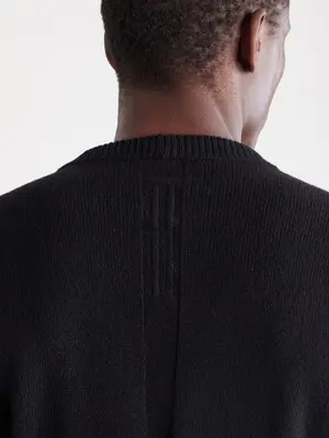 Rick Owens Cashmere-blend Knitted Sweater