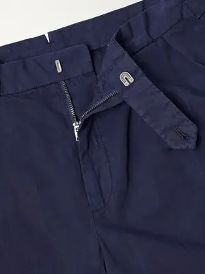 Polo Ralph Lauren Pleated Stretch Cotton Trousers