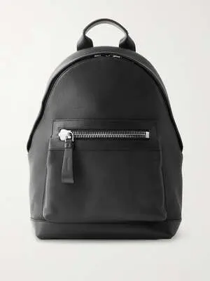 TOM FORD Buckley Full-grain Leather Backpack