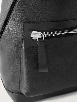 TOM FORD Buckley Full-grain Leather Backpack
