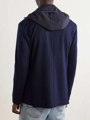 Sease Hodded Virgin Wool Blazer