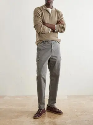 Sease Waffle Turtle-neck Wool-knitted Sweater - Neutrals