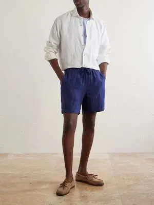 Polo Ralph Lauren Straight-leg Linen Shorts